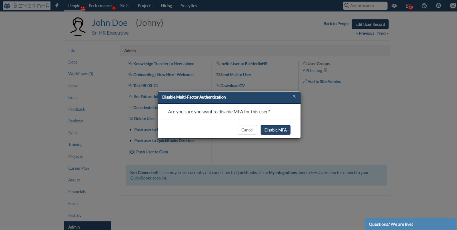 How to Use Multi-Factor Authentication in ClayHR
