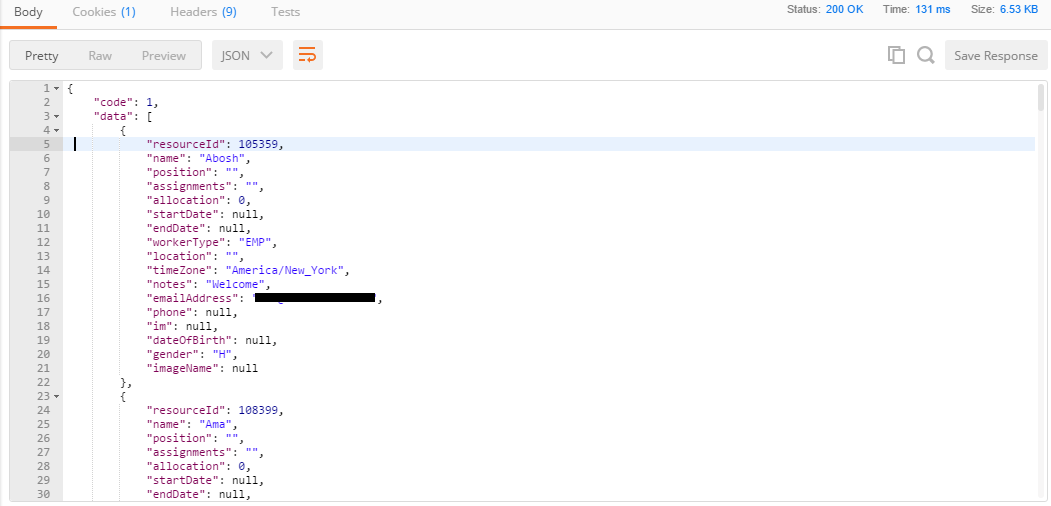 How to get Active Users List from ClayHR API using Postman