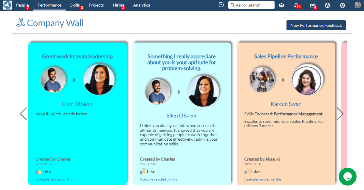 Giving and sharing Instant Feedback and More!