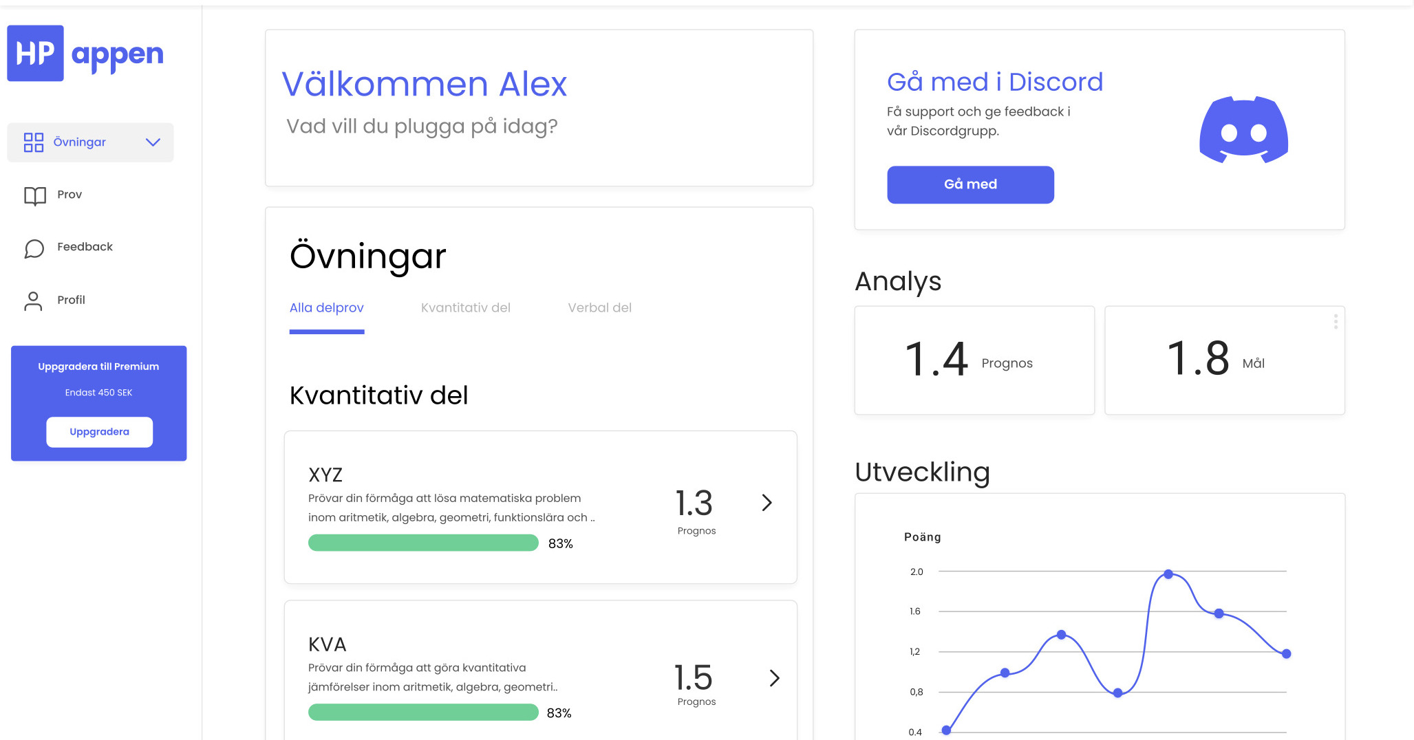 Högskoleprovet 2023 | Tusentals smarta övningar | HP-appen