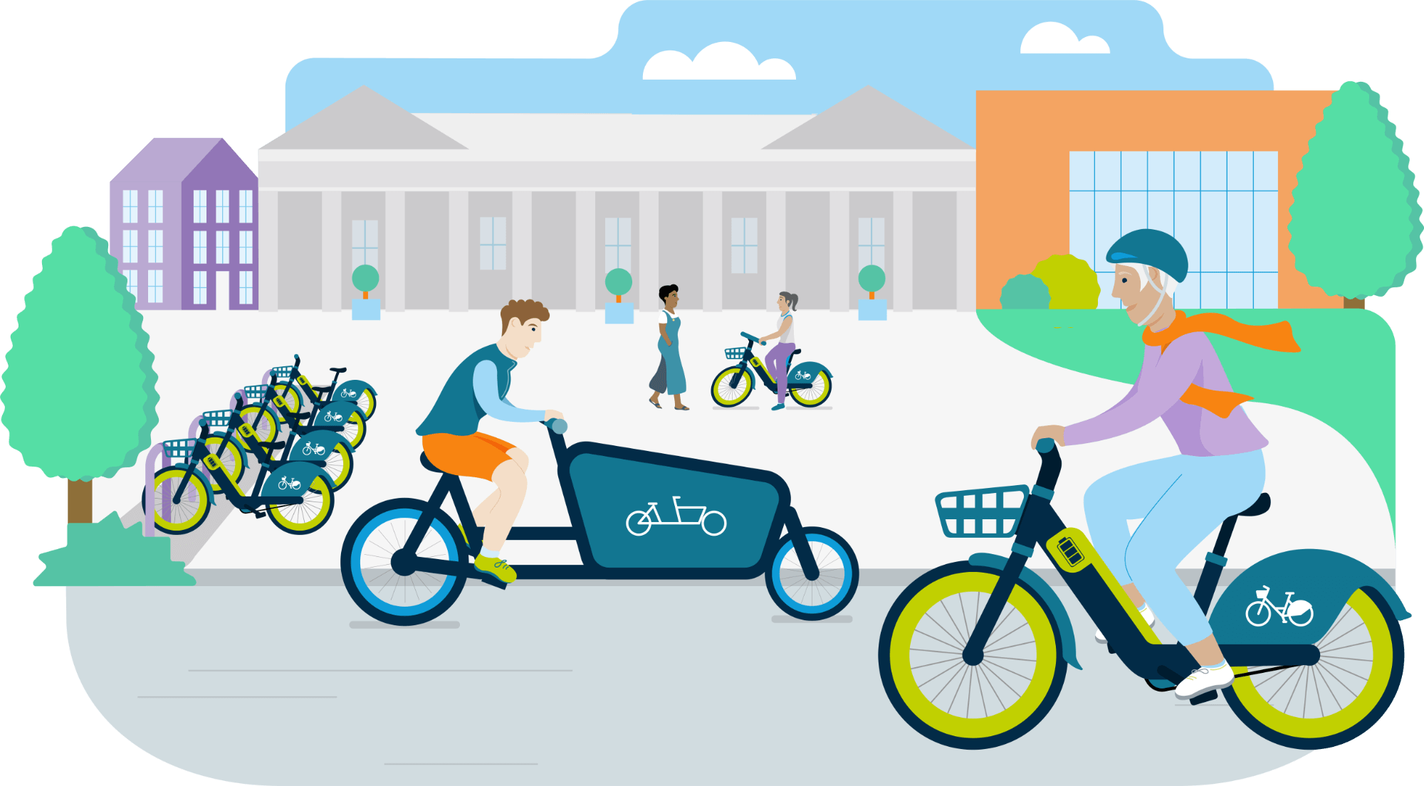 Setting up a community bike share scheme