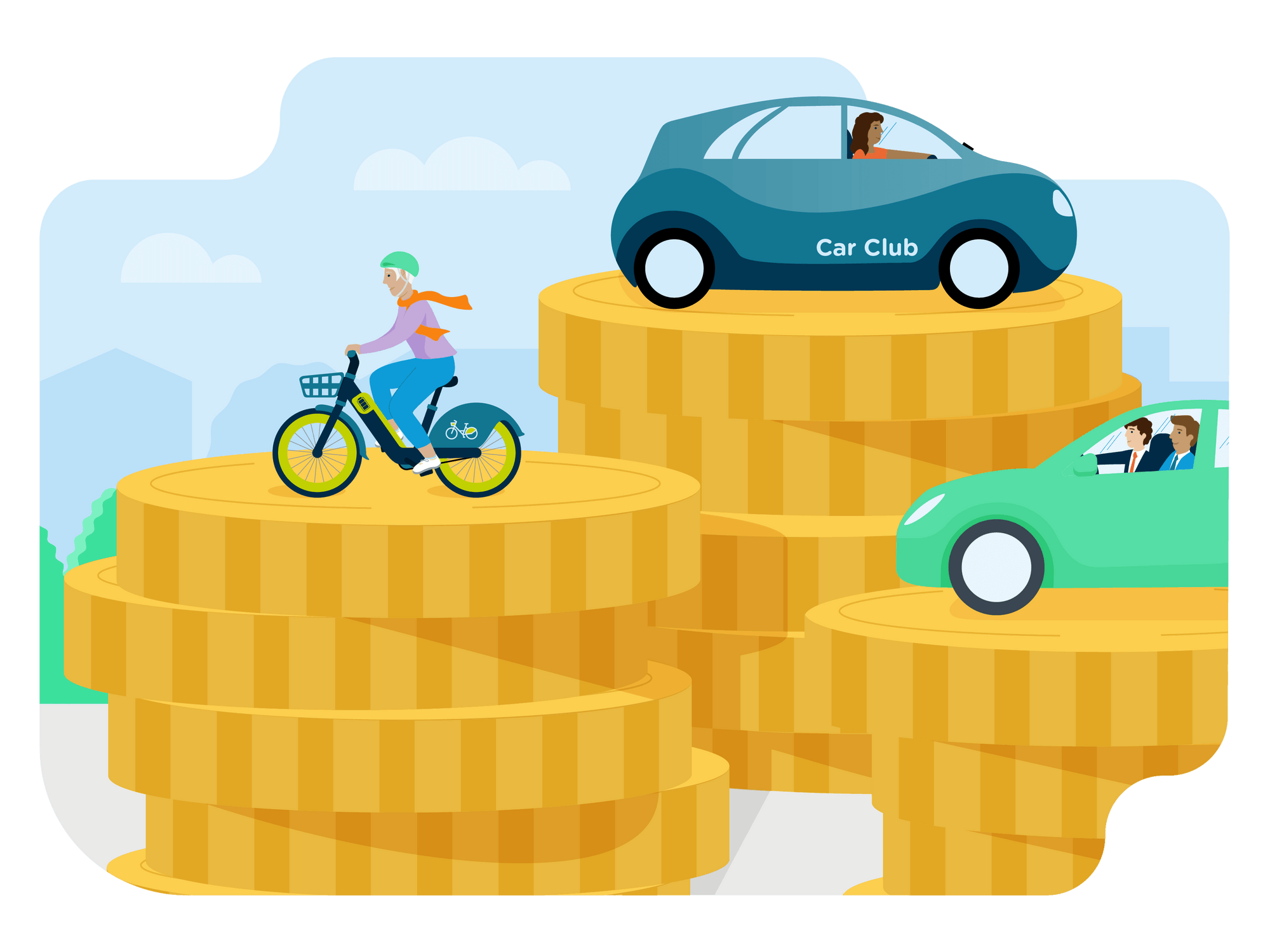 Setting up a community bike share scheme