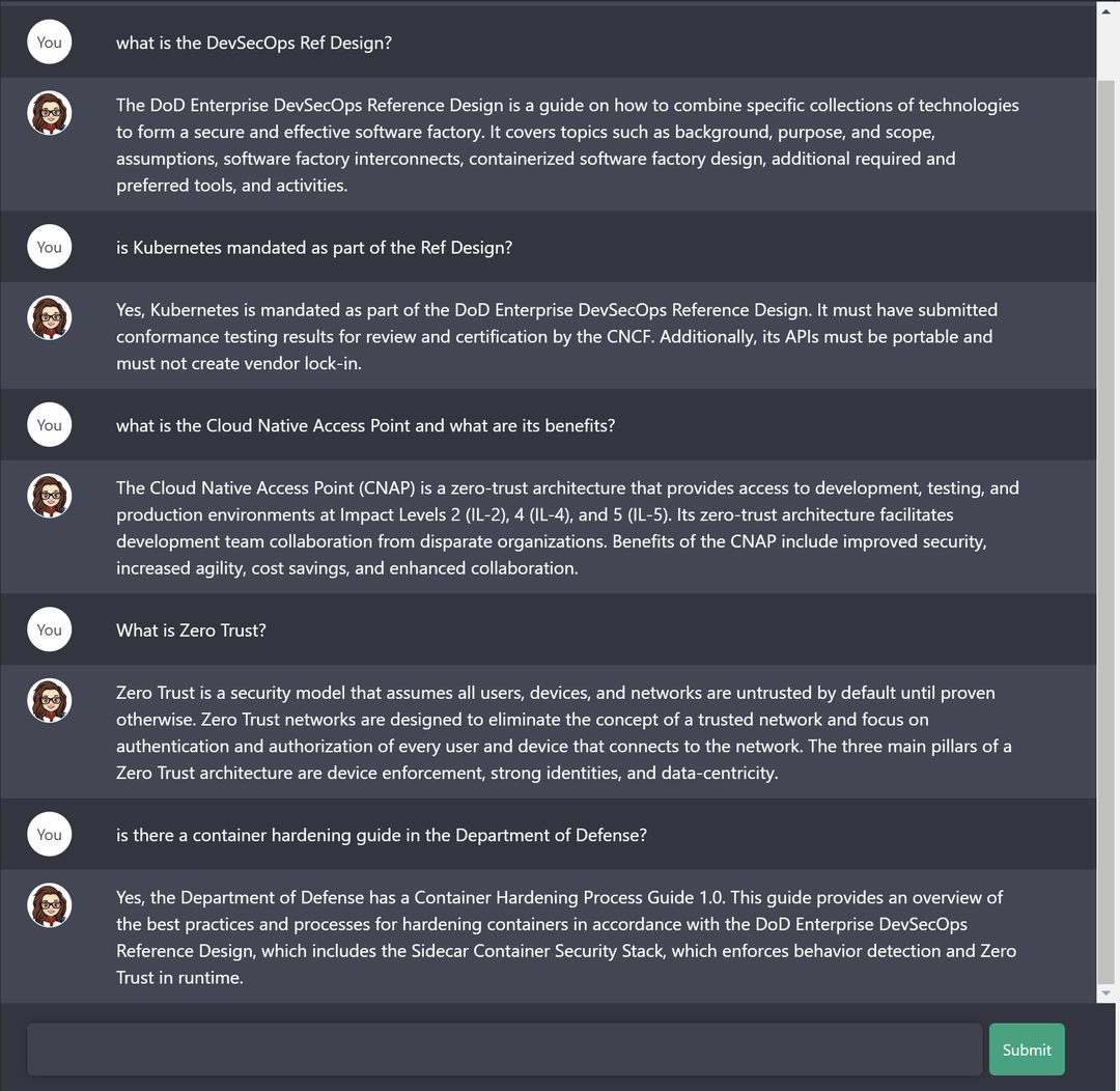 Ask Sage - GPT for government with CUI