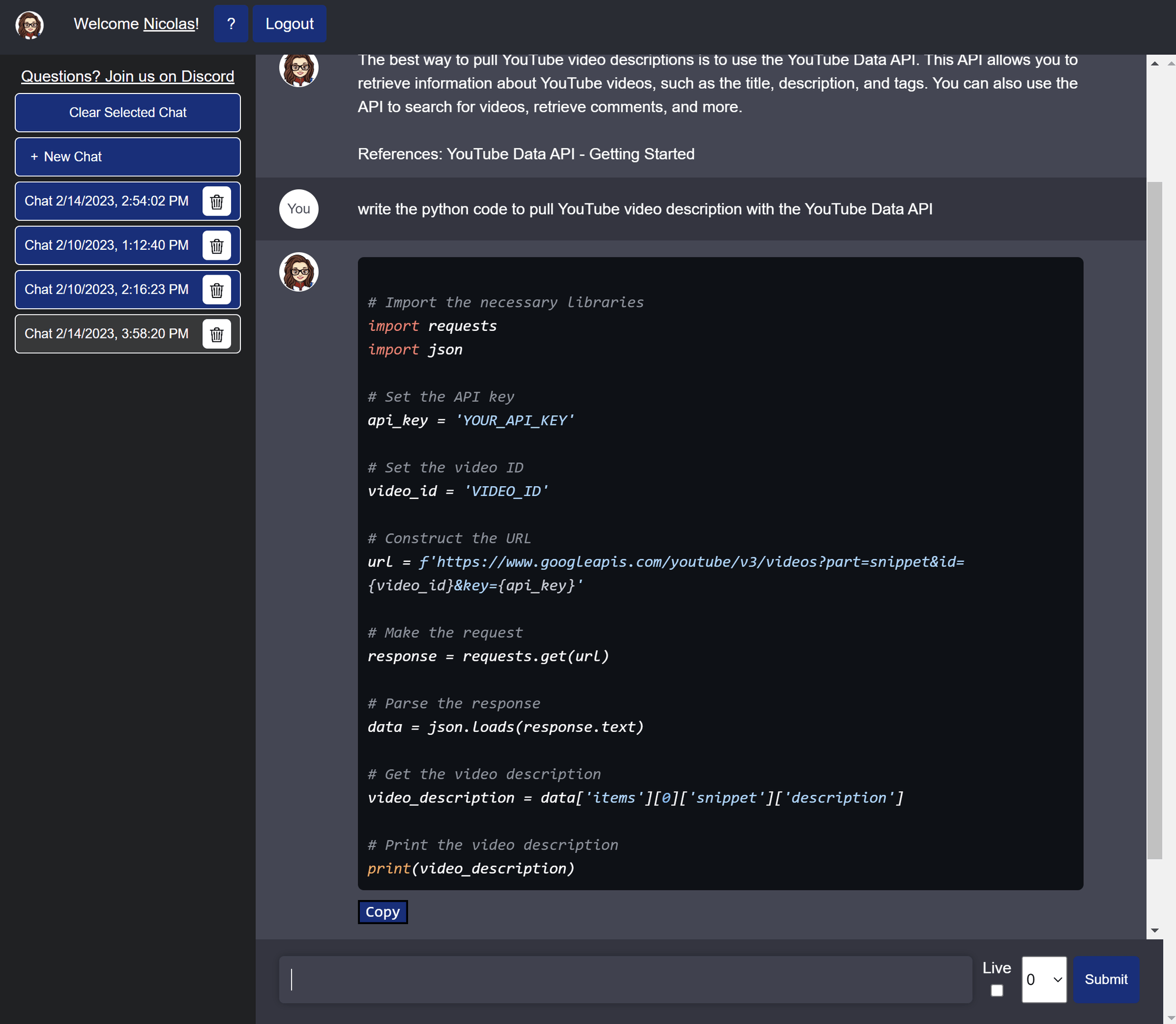 Ask Sage - GPT for government with CUI