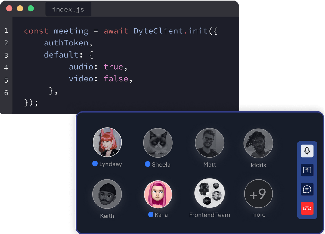 Live Voice Conferencing SDK by Dyte