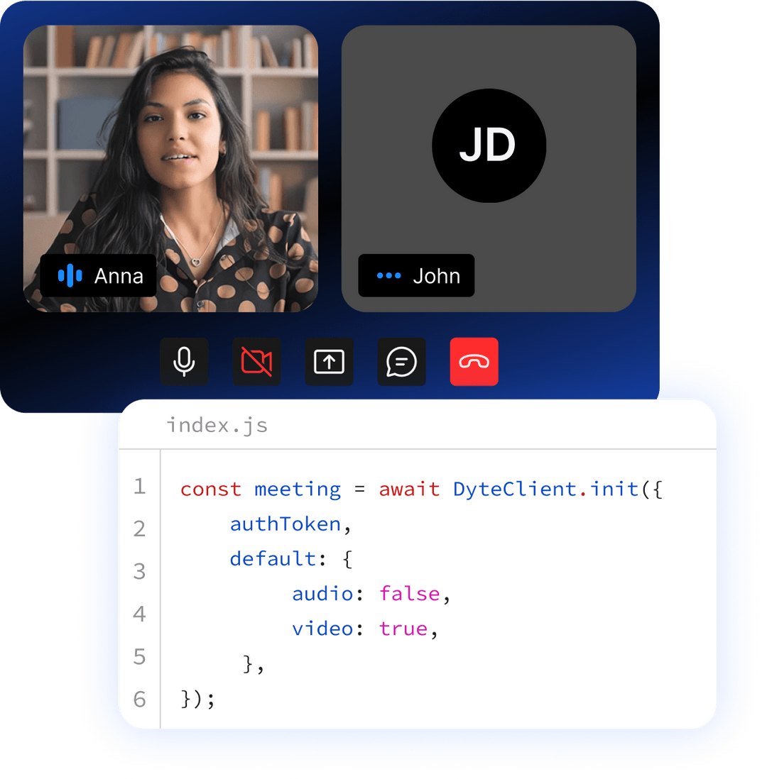 Build powerful live experiences with Dyte's SDKs