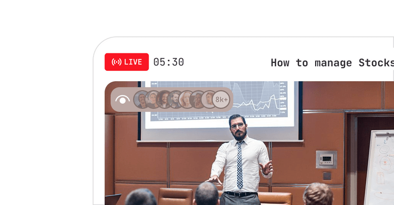 Build powerful live experiences with Dyte's SDKs