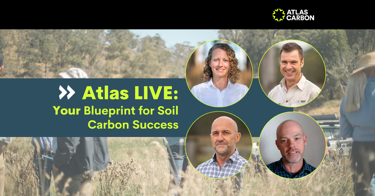 Atlas LIVE: Your Blueprint for Soil Carbon Success | Atlas Carbon