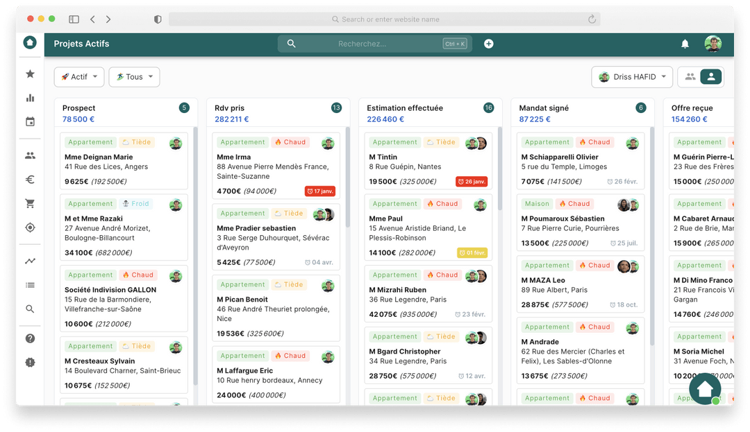 Bunji | Le CRM immobilier pour plus de mandats