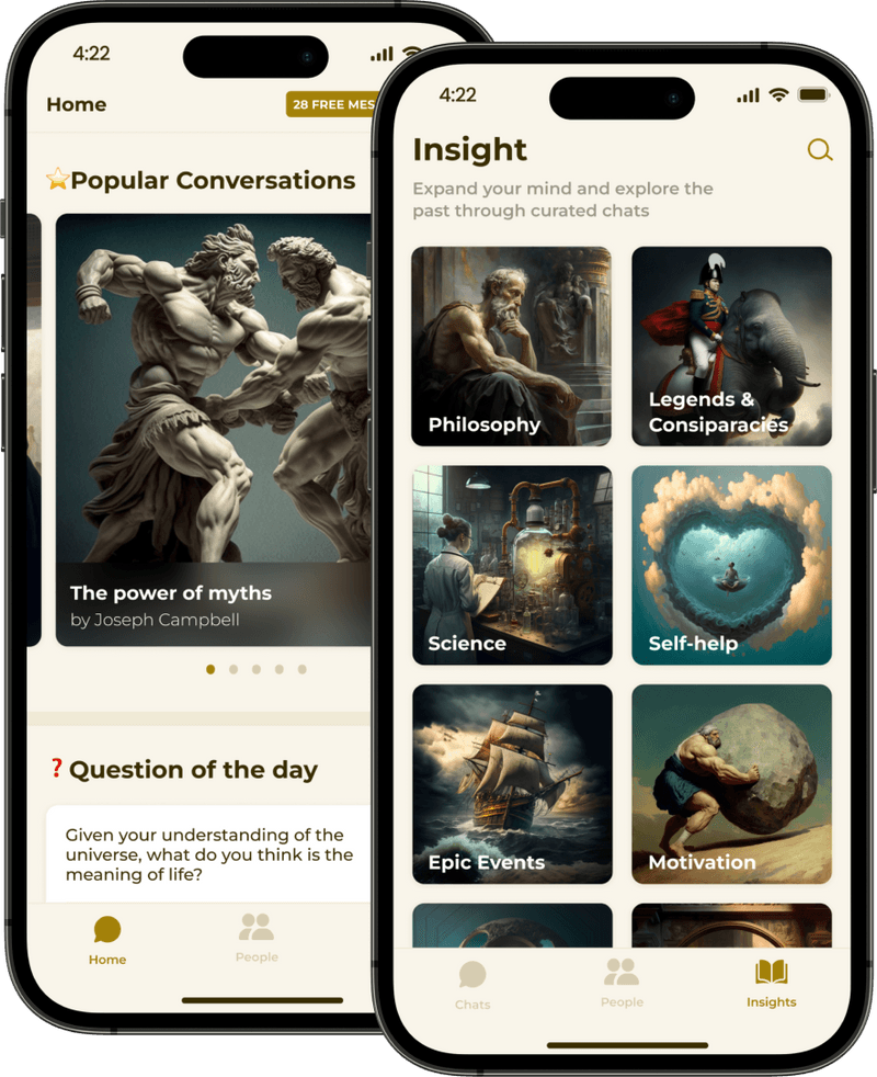 Hello History - Chat with AI Generated Historical Figures