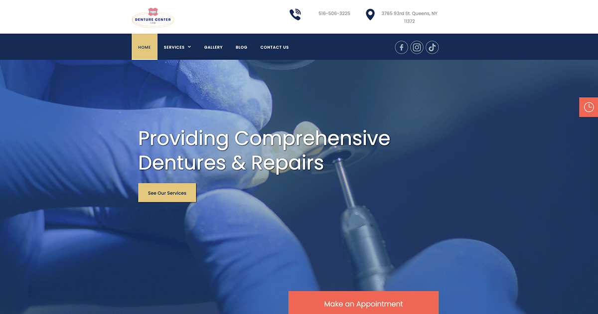 Dental Lab Services in Queens, NY | Expert Denture Repairs and New Dentures