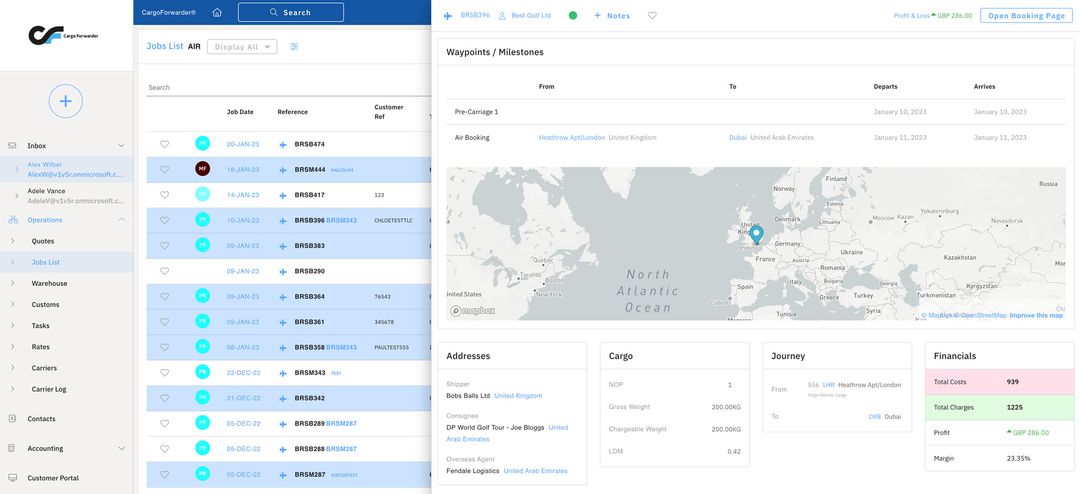 Simplify Freight Forwarding with Cargo Forwarder®️