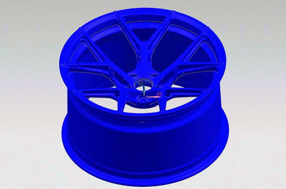 Forged Wheel FEA Tests