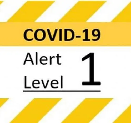 Max People Update - Alert Level 1 | Blog