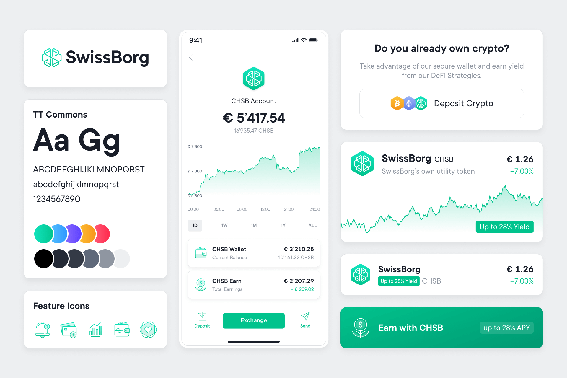 SwissBorg App Design | Now Boarding Digital