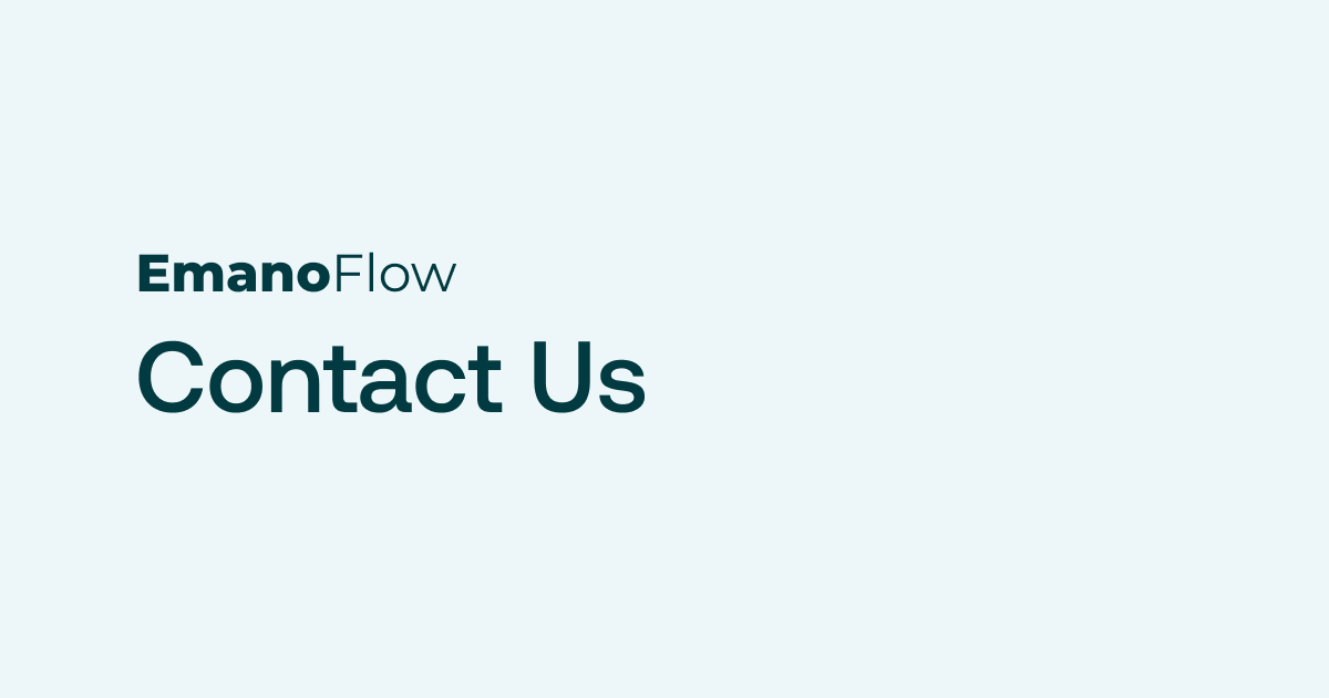 Emano Flow | Contact Us