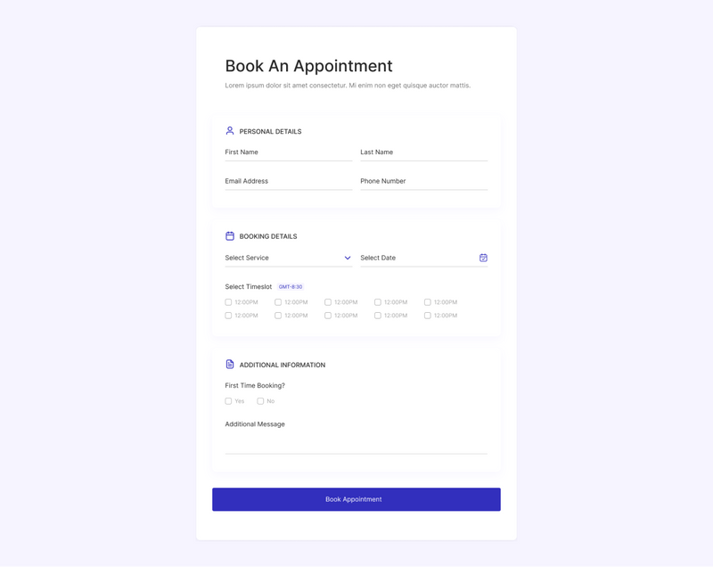 FlowBookings - No-Code Webflow Booking System