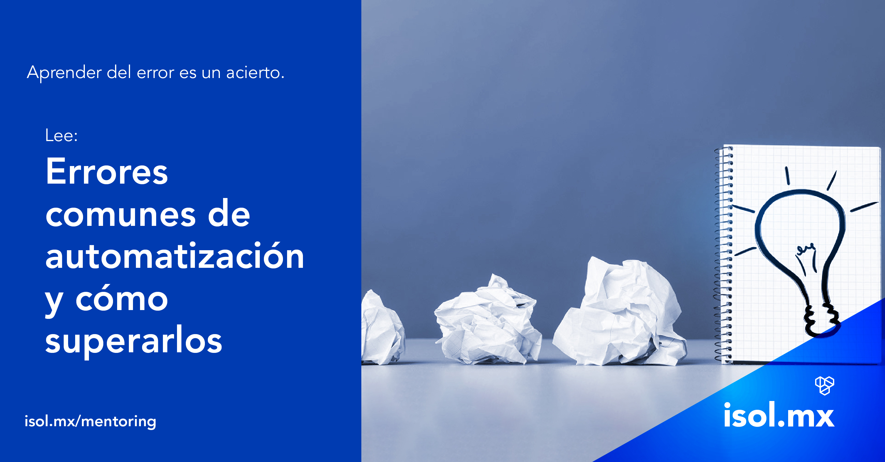 Errores comunes de automatización y cómo superarlos