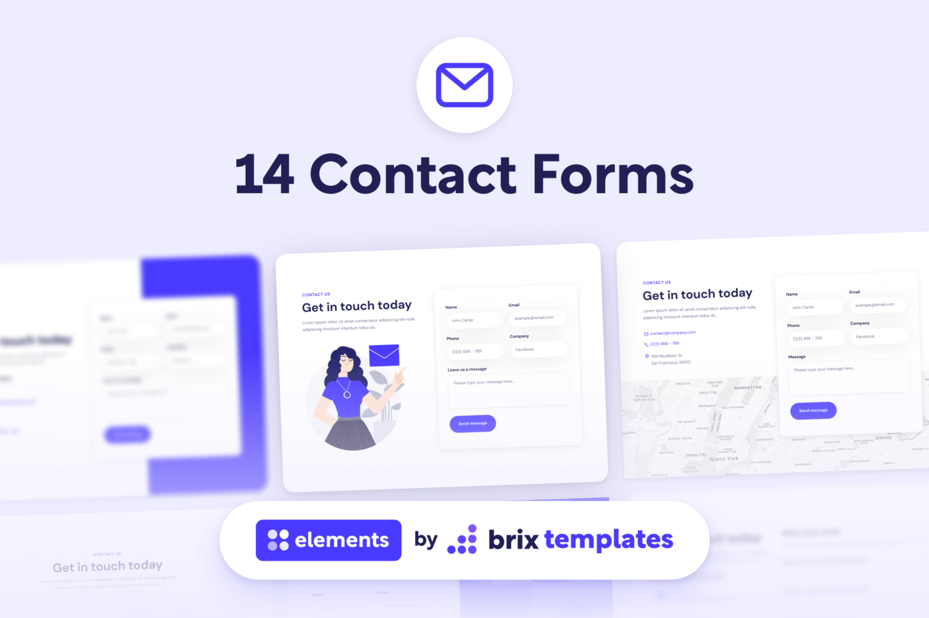 Contact Forms Webflow Template BRIX Templates Webflow
