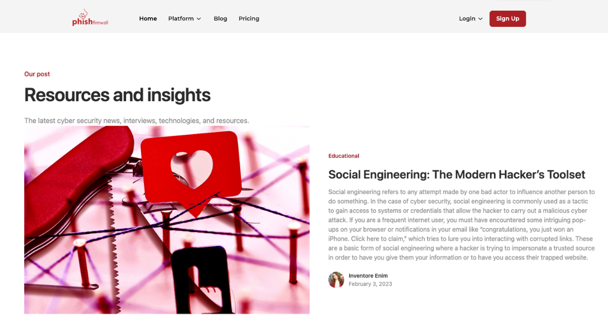 PhishFirewall - Blog