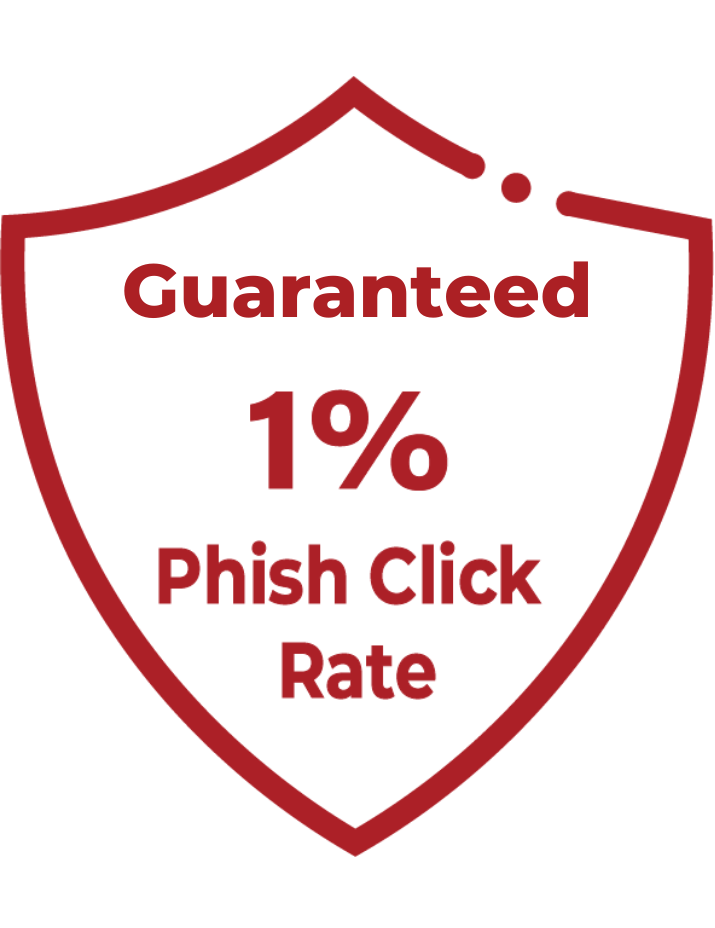 PhishFirewall's Sub 1% Phish Click Rate Guaranteed