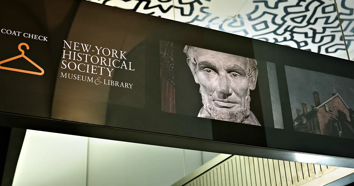 New York History Society Digital Wayfinding | Unified Field