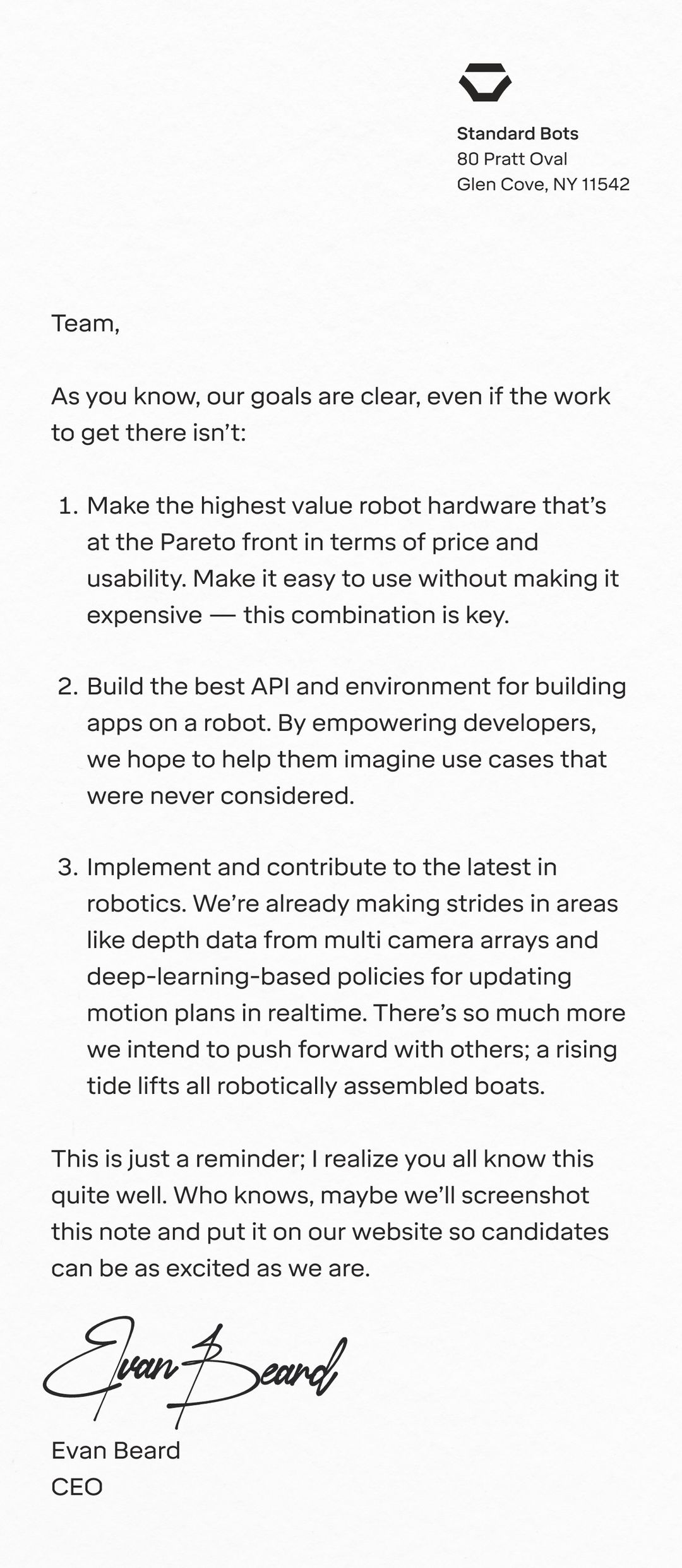 Careers - Standard Bots