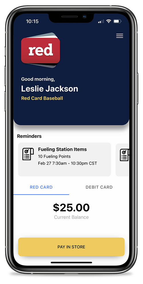 App Instructions - Red Card Athletics