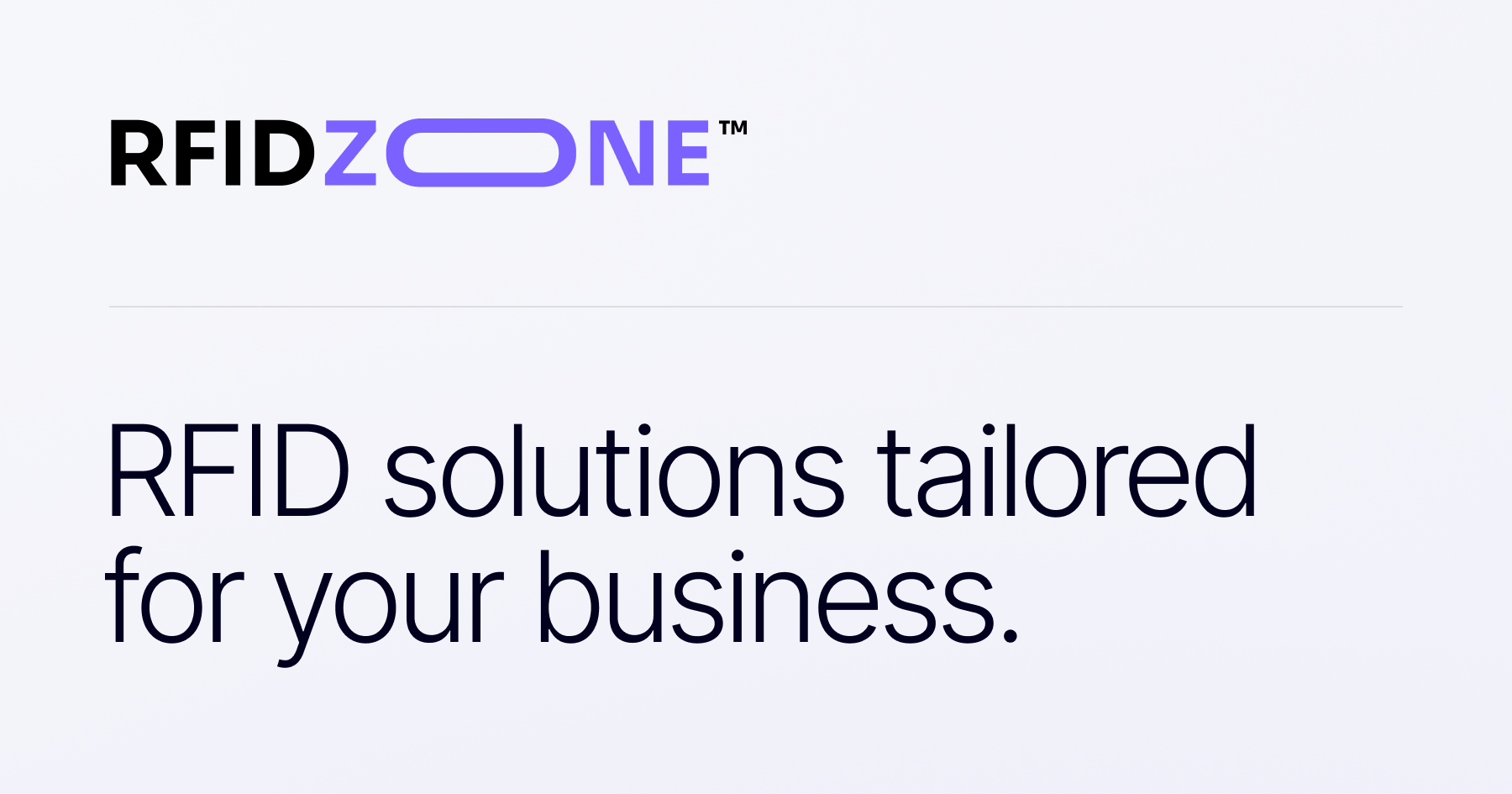 RFID.ZONE - RFID solutions tailored for your business