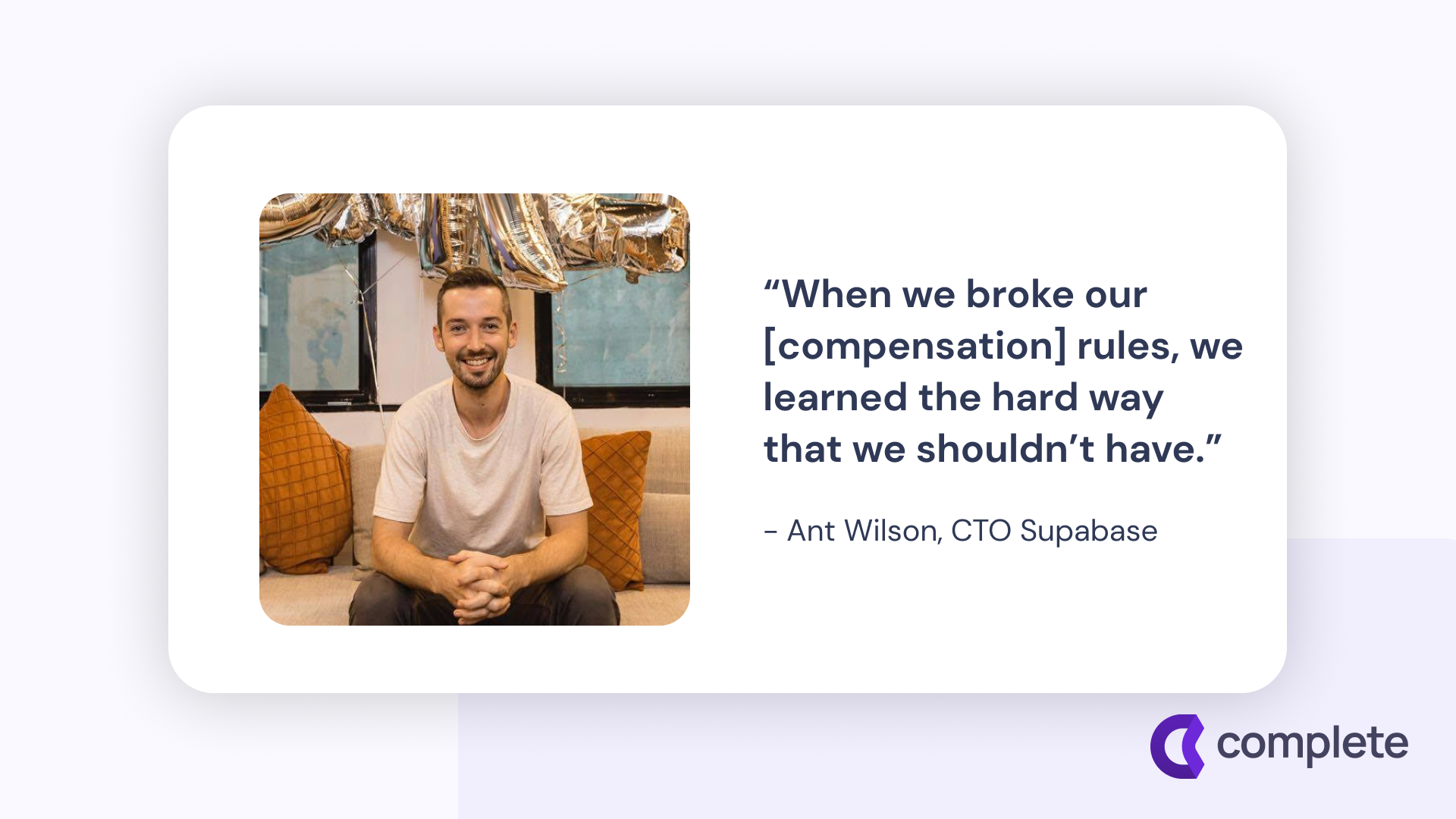 The founder's guide to compensation