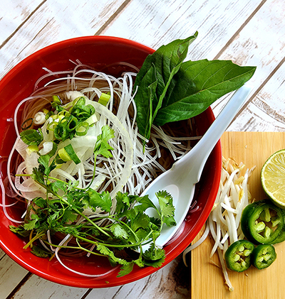 Sprig & Sprout’s authentic Vietnamese menu including vegan options.