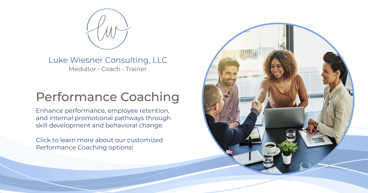 Performance Coaching - Luke Wiesner Consulting