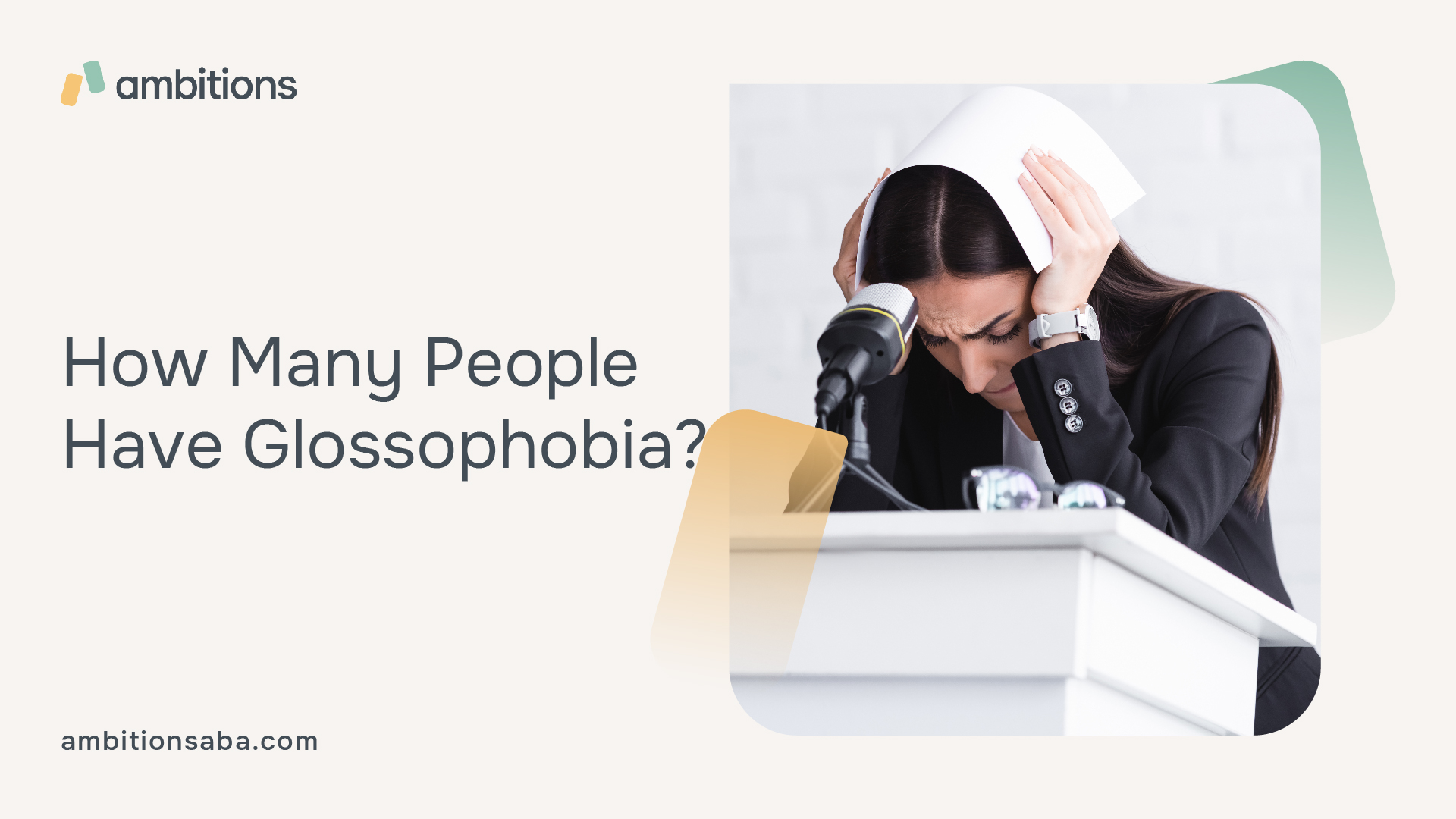 49 Fear Of Public Speaking Statistics (Prevalence)