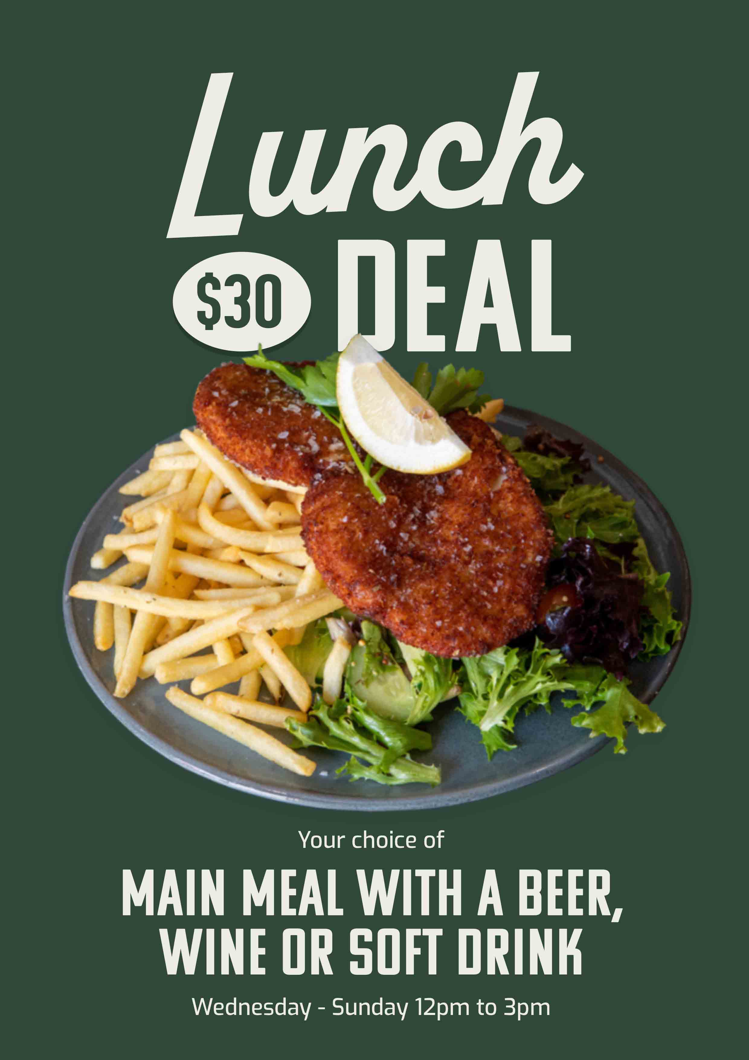 Daily Lunch Deal at Bank Hotel, Warragul Pub - Restaurant, Bar ...