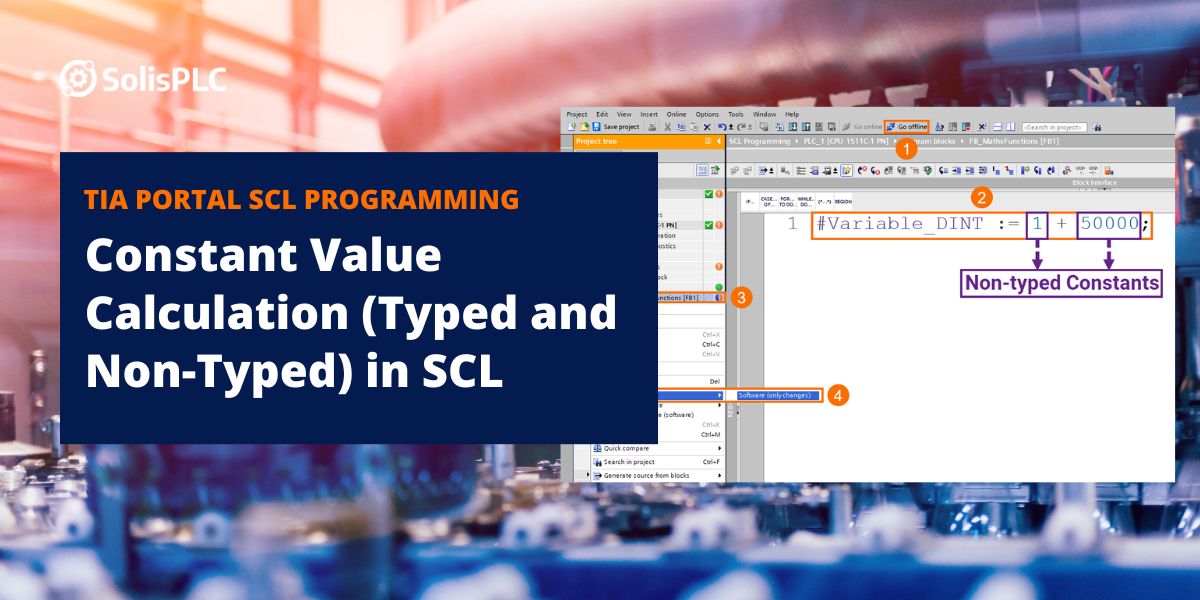 Constant Value Calculation (Typed and Non-Typed) in SCL