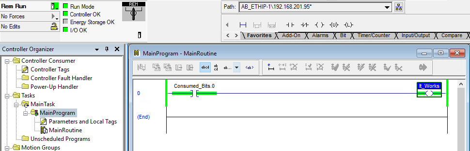 Configuring Produced and Consumed Tags in RSLogix/Studio 5000