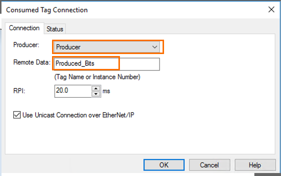 Configuring Produced and Consumed Tags in RSLogix/Studio 5000