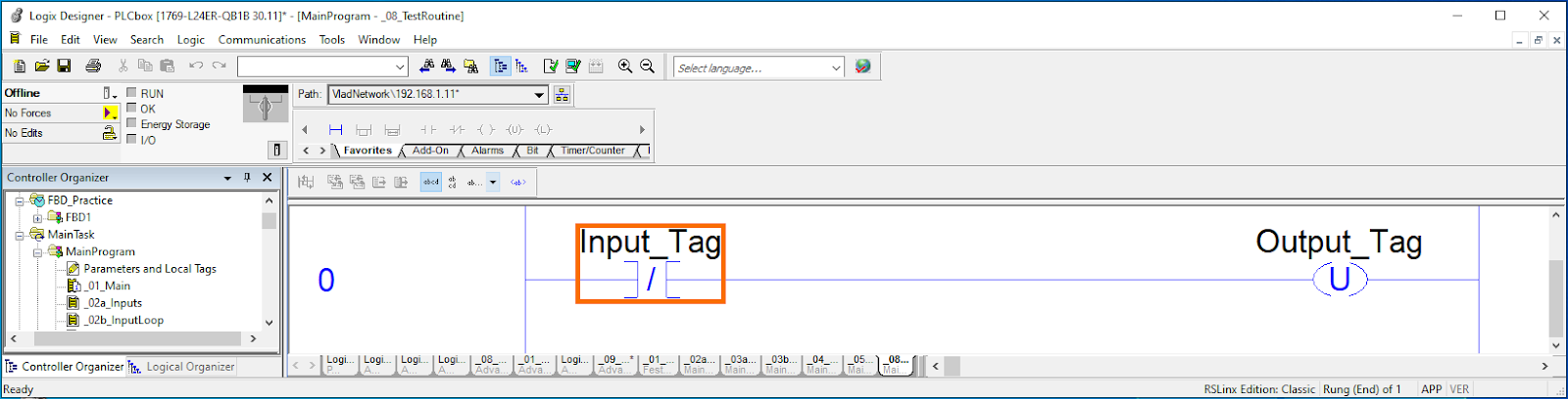 Data Structures and UDT in RSLogix 5000 PLC Programming