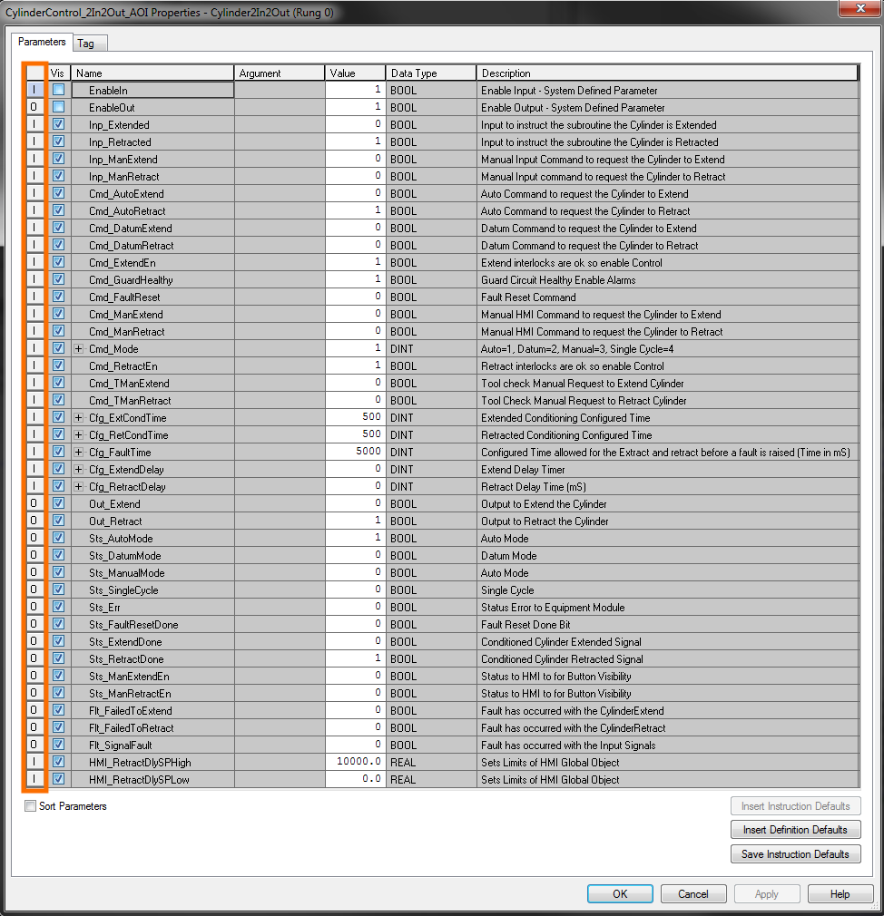Linking an Add On Instruction in RSLogix 5000 to a FactoryTalk Studio ...