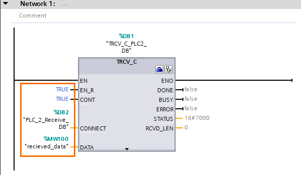 Open User Communication in Siemens TIA Portal