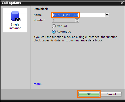 Open User Communication in Siemens TIA Portal