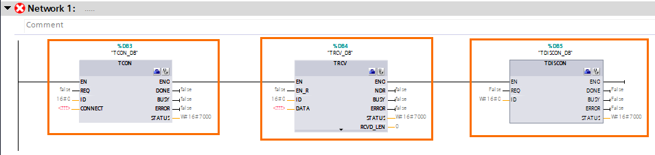 Open User Communication in Siemens TIA Portal