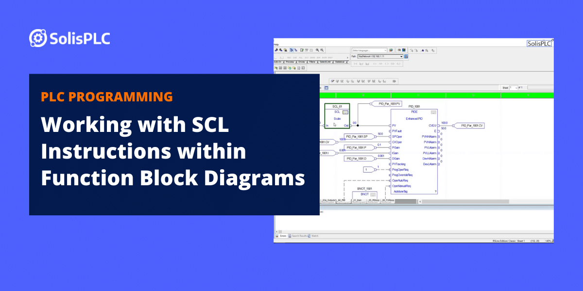 Plc Function Block Programming For Analog Input Scaling Fbd Tutorial In Rslogix 5000