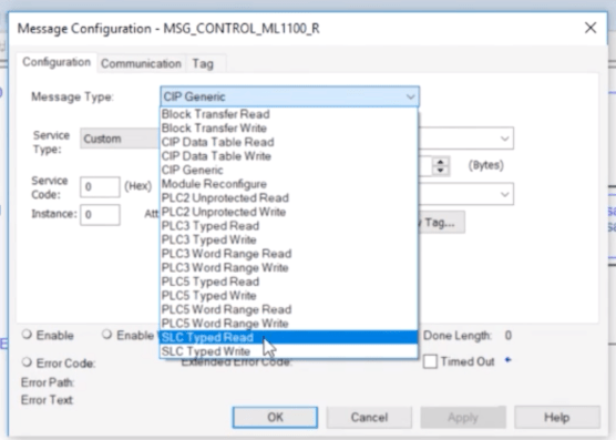 PLC Programming MSG Instruction - Send Data Between MicroLogix & CompactLogix PLCs Studio 5000 ...