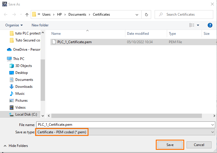 Securing Communications in Siemens TIA Portal using TLS Encryption