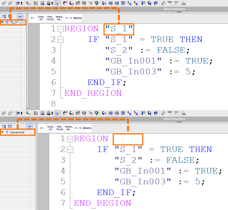 Understanding and Using SCL Regions in TIA Portal