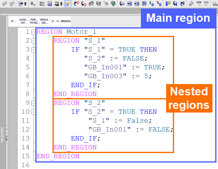 Understanding and Using SCL Regions in TIA Portal