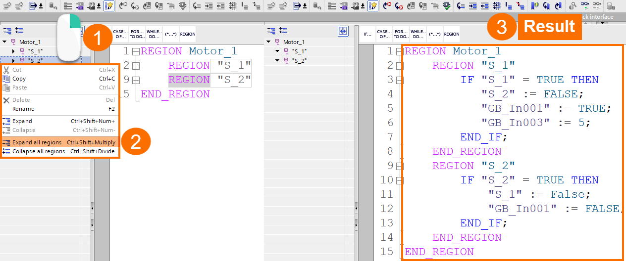 Understanding and Using SCL Regions in TIA Portal