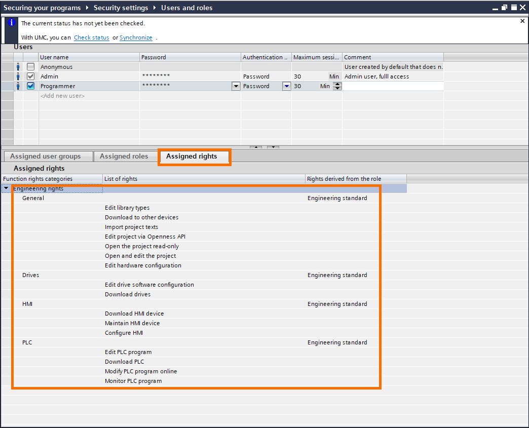 Securing your Projects and Programs in Siemens TIA Portal