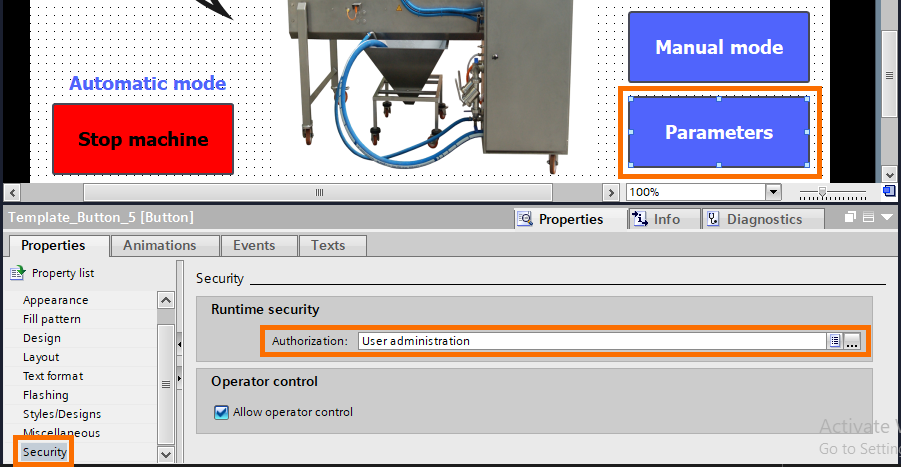Securing your HMI in Siemens TIA Portal